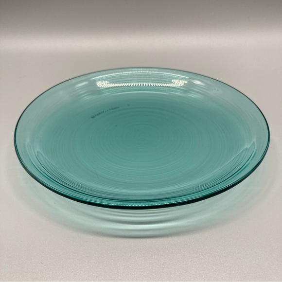 Arcoroc | Dining | 97s Arcoroc Teal Blue Glass Small Plates Set Of 6 ...